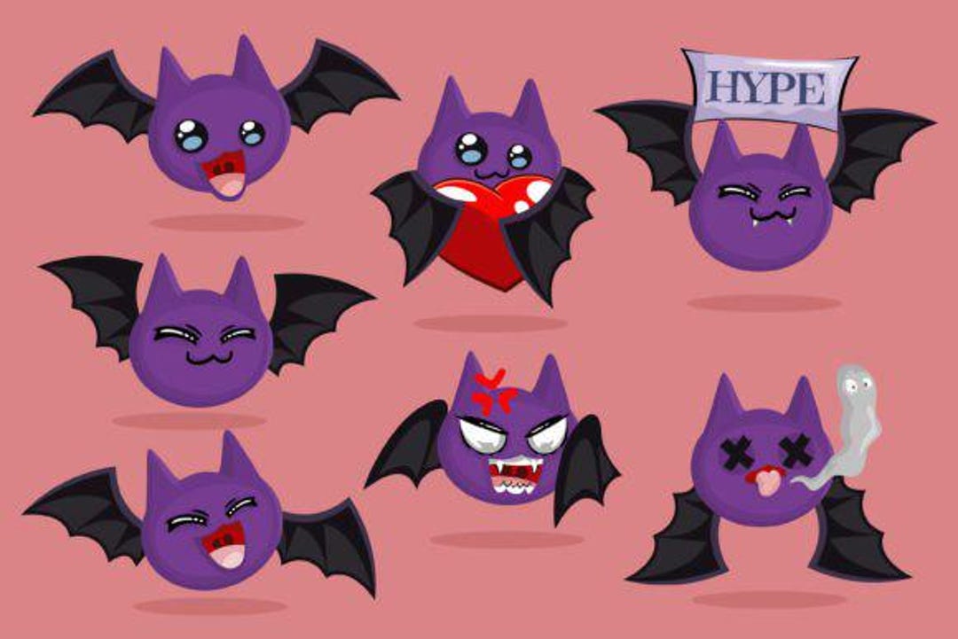 5+ Halloween Monster Emotes Pack - Etsy