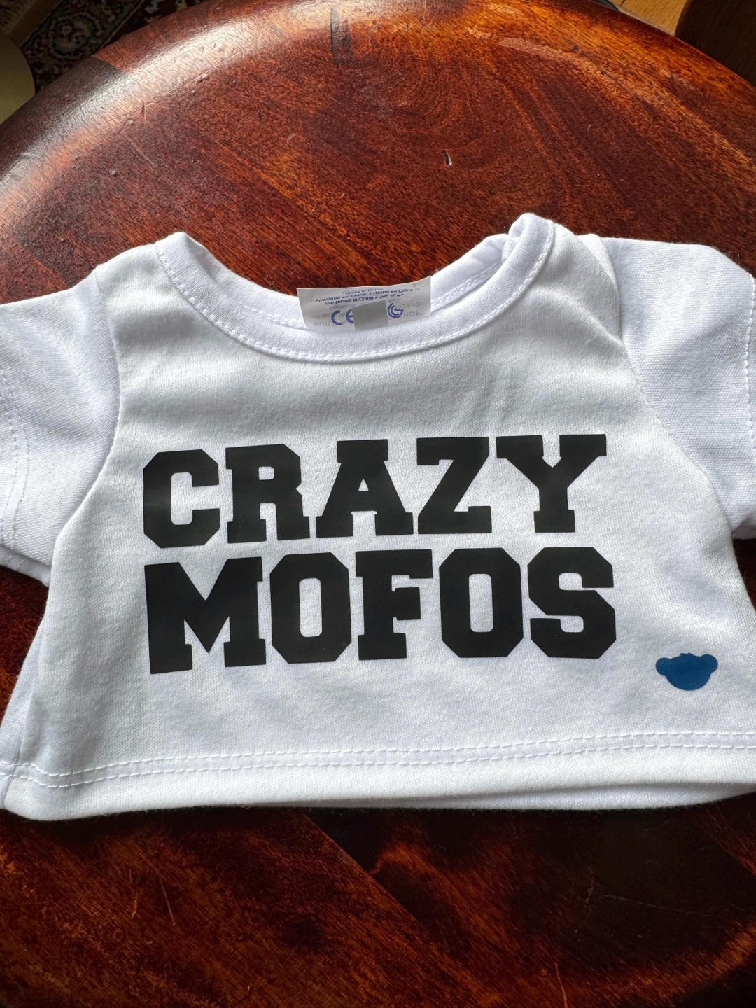 Crazy Mofo Build-a-bear Shirt - Etsy
