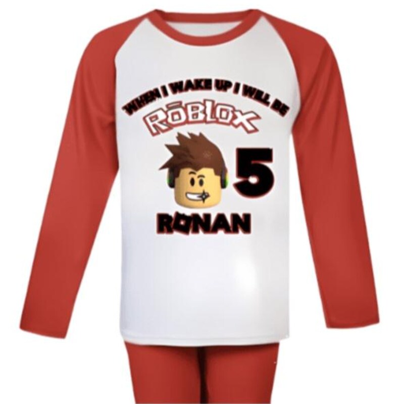 Roblox Pajamas - Etsy