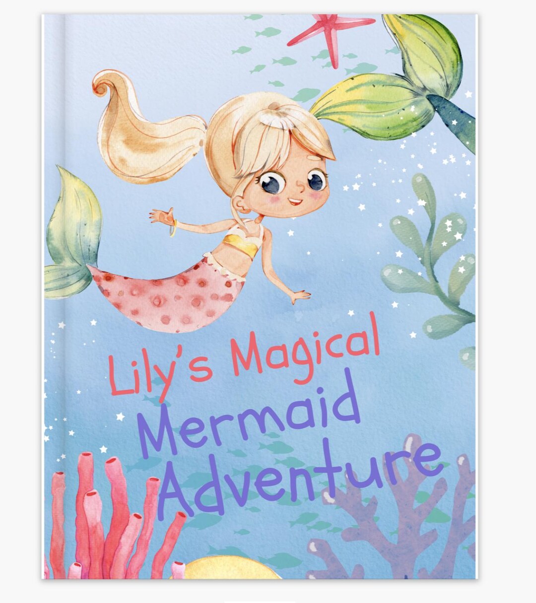 Magical Mermaid Book for Kids | Ocean Adventure Story | Gift for ...
