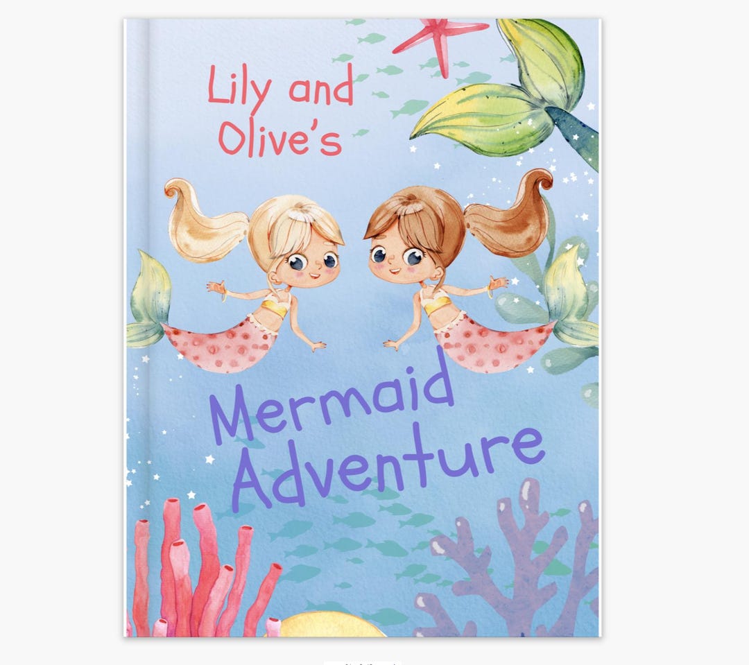 Magical Mermaid Book for Kids | Ocean Adventure Story | Gift for ...