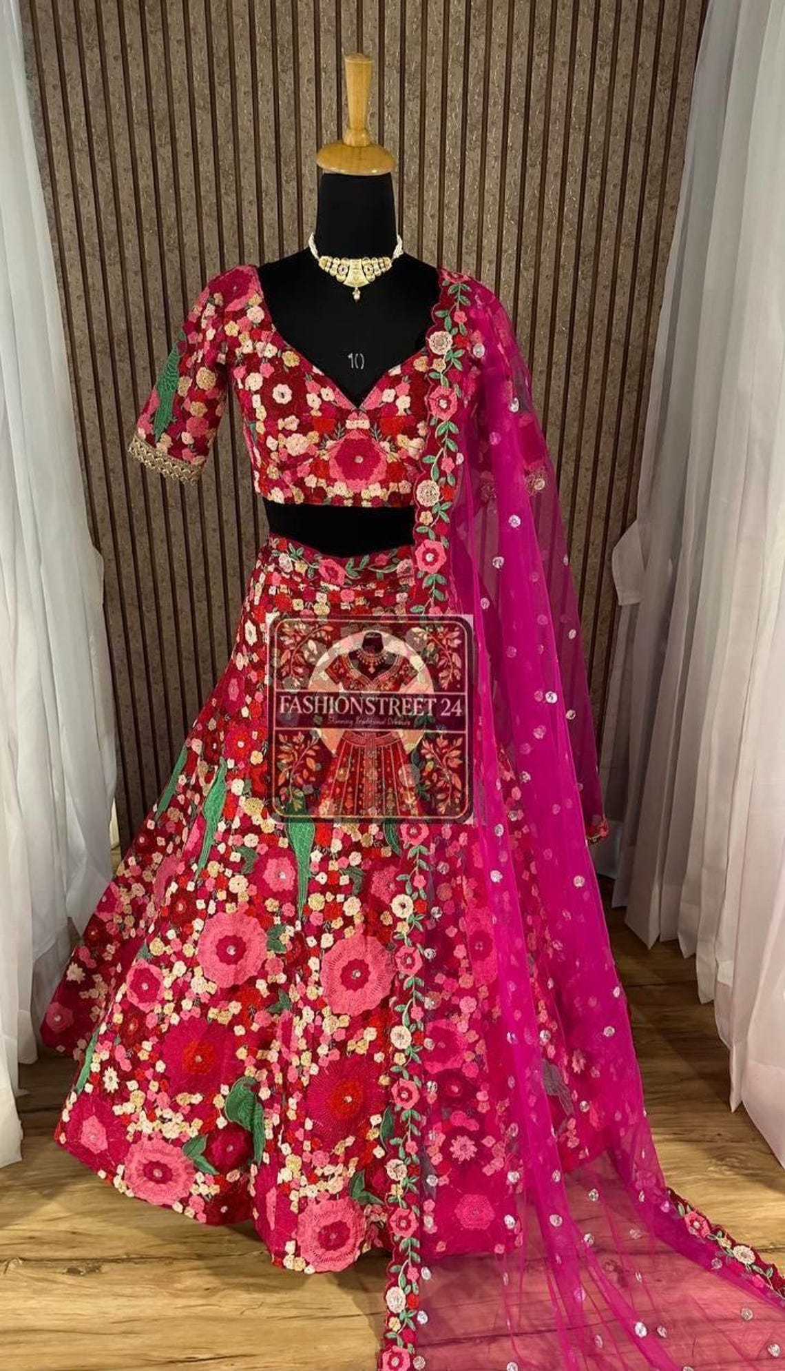Pink Lehenga Choli for Women Indian Designer Wedding Wear Function Wear ...