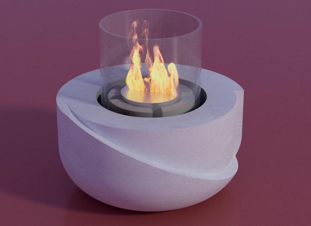 Round Pebble Pool Fire Pit Silicone Mold Diameter 19 Cm H: 10 Cm - Etsy