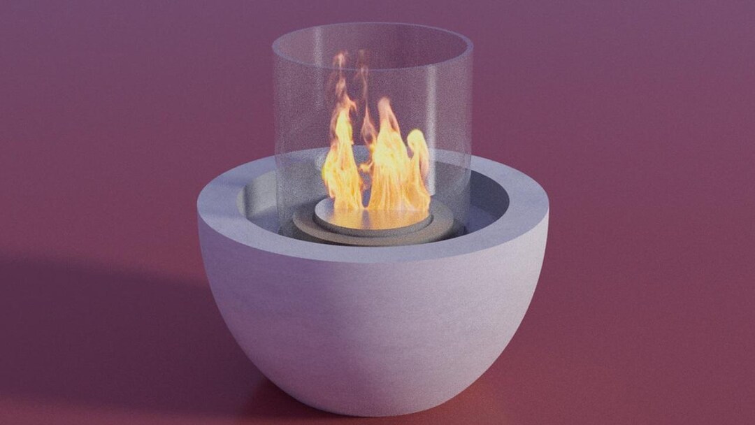 Round Pebble Pool Fire Pit Silicone Mold Diameter 18 Cm H: 10 Cm - Etsy