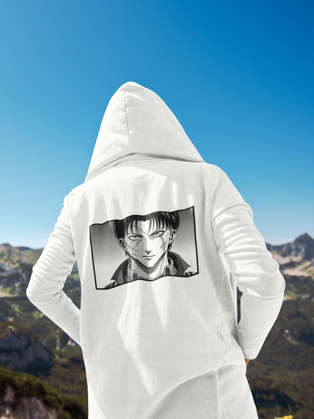 Attack on Titan Levi Ackerman Anime Hoodie - Japanese Streetwear ...