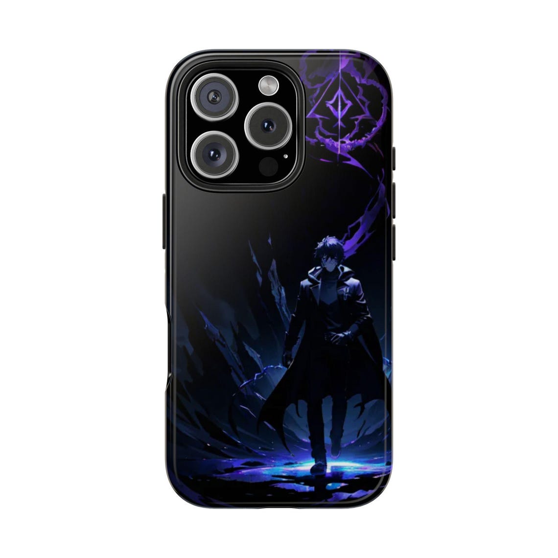 Solo Leveling iPhone Case | Anime Phone Case for iPhone 16, 15, 14 ...