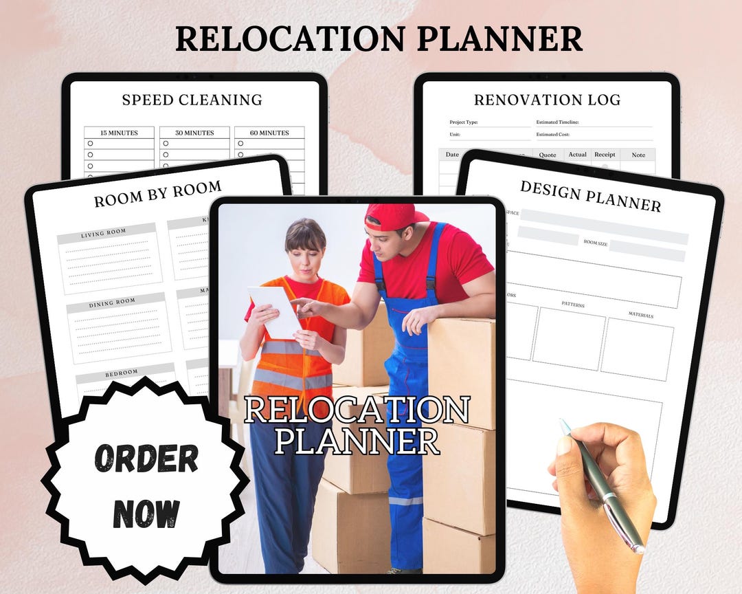Relocation Planner | Moving Checklist, Budget Tracker, and Packing ...