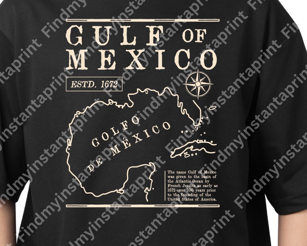 Gulf of Mexico SVG | Coastal Map SVG | Beach Lover Cut File | Cricut ...