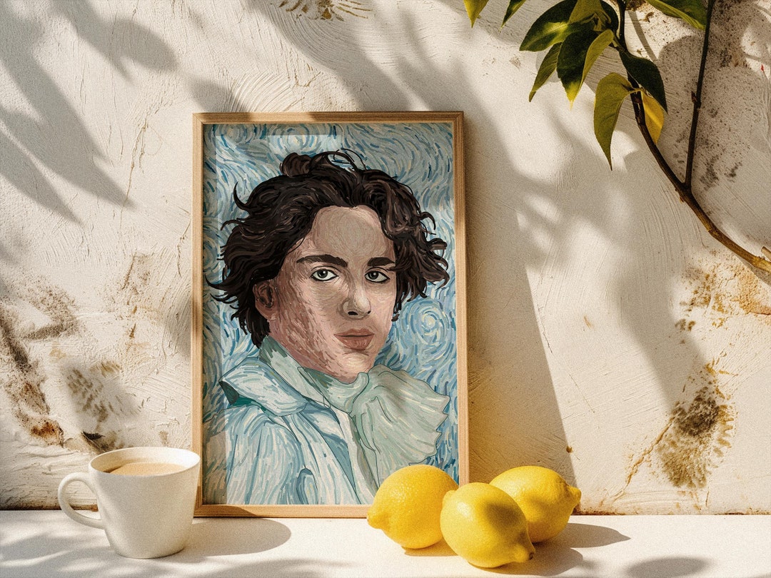 Timothee Chalamet Painting - Etsy