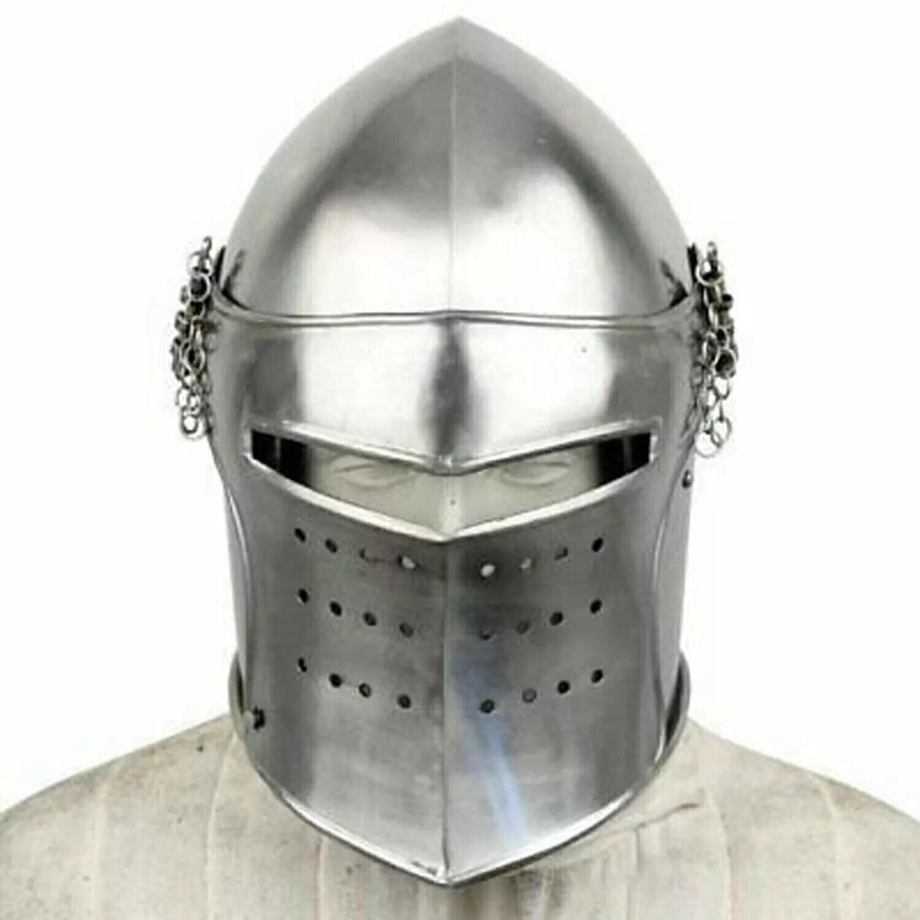Medieval Barbuta Helmet Knights Templar Crusder Armor Helmet Medieval ...