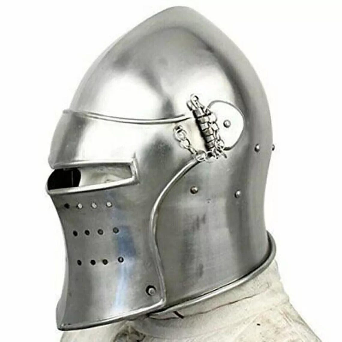 Medieval Barbuta Helmet Knights Templar Crusder Armor Helmet Medieval ...