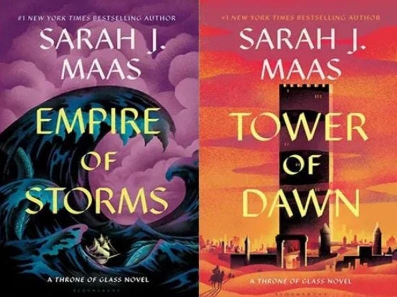 TOG - TANDEM Empire of Storms and Tower of Dawn - One E-book by SJM (epub) - Etsy