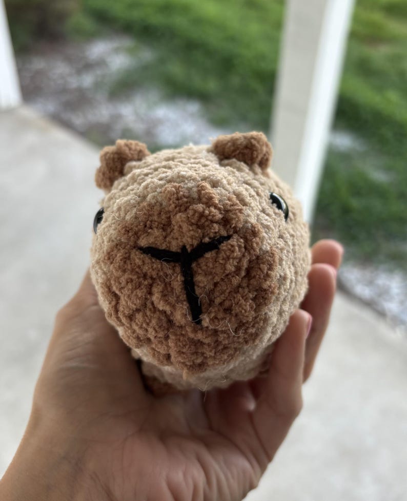 Patrón de crochet - Capibara Amigurumi PDF, descarga digital, sin ...