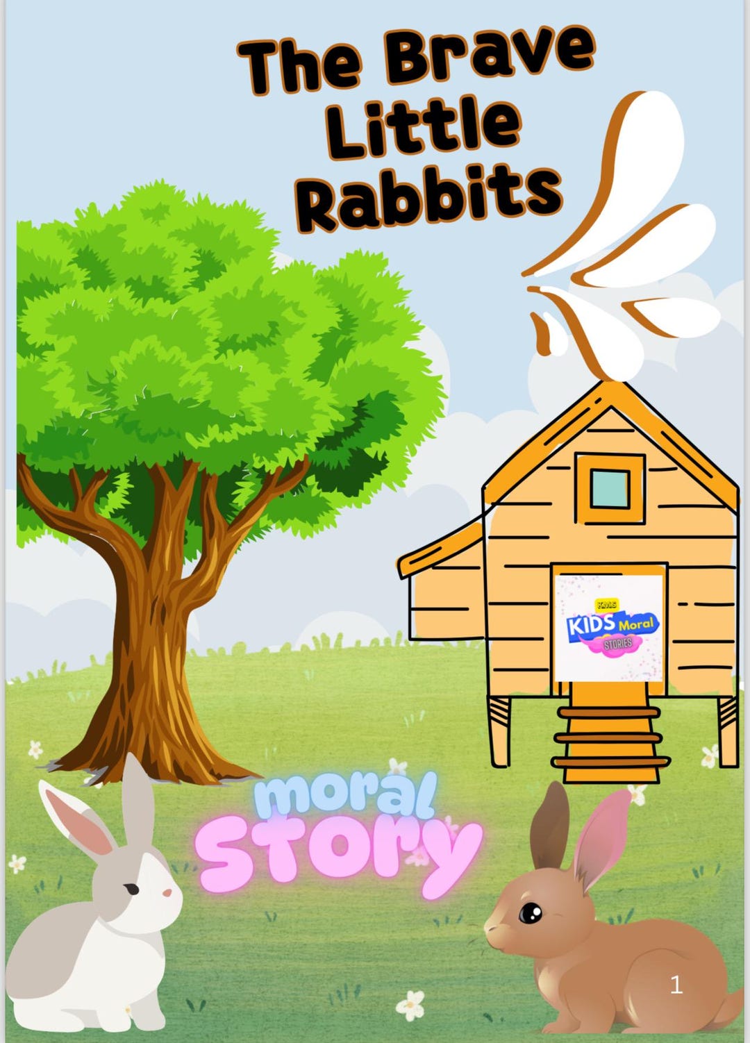 The Brave Little Rabbits Who’s Live in Jungle Alone Moral Story for ...