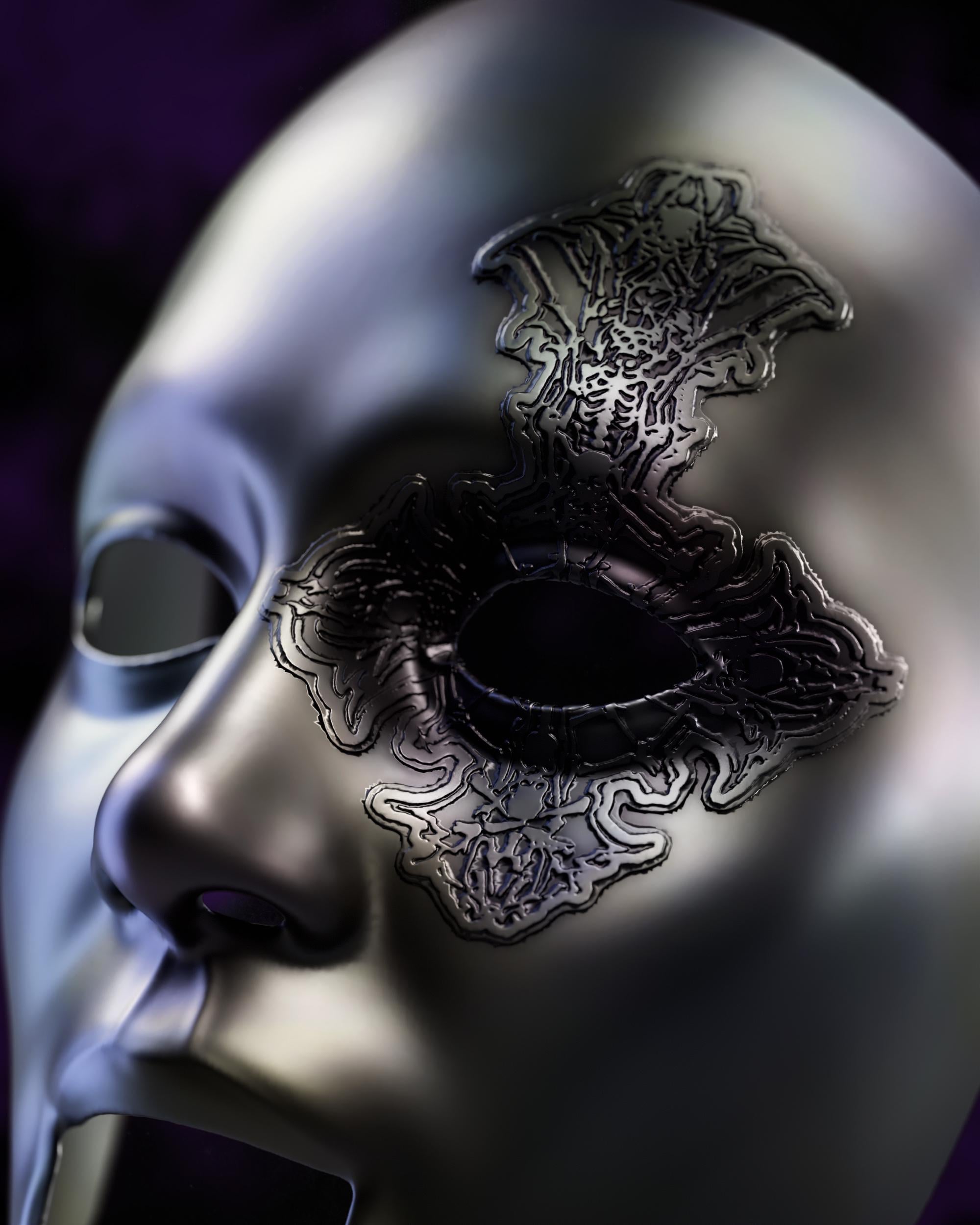 New Nameless Ghouls Mask, Ghost BC Perpetua Era, STL Files for 3d ...