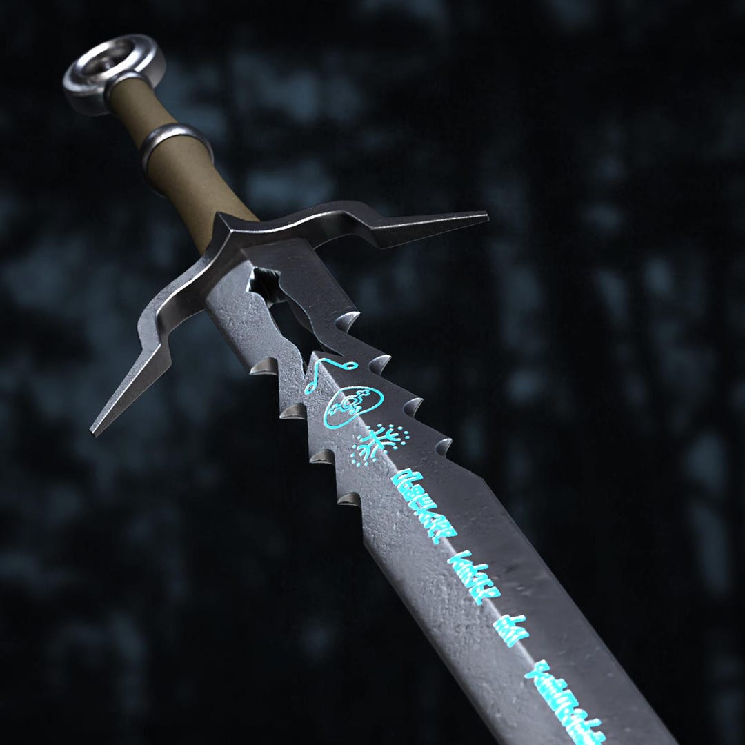 Witcher 4, Zireael Sword, Ciri Silver Sword STL Files for 3d Printing ...