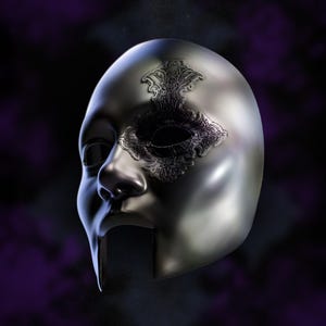 New Nameless Ghouls Mask, Ghost BC Perpetua Era, STL Files for 3d ...