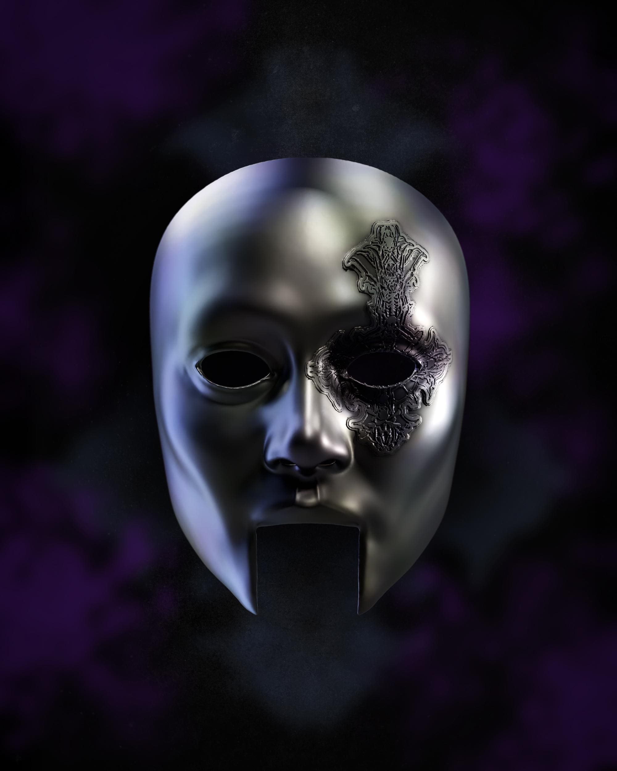 New Nameless Ghouls Mask, Ghost BC Perpetua Era, STL Files for 3d ...