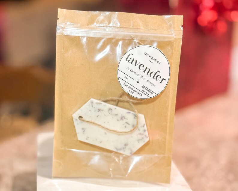 Botanical Wax Sachets - Eco-friendly Air Freshener - All Natural ...