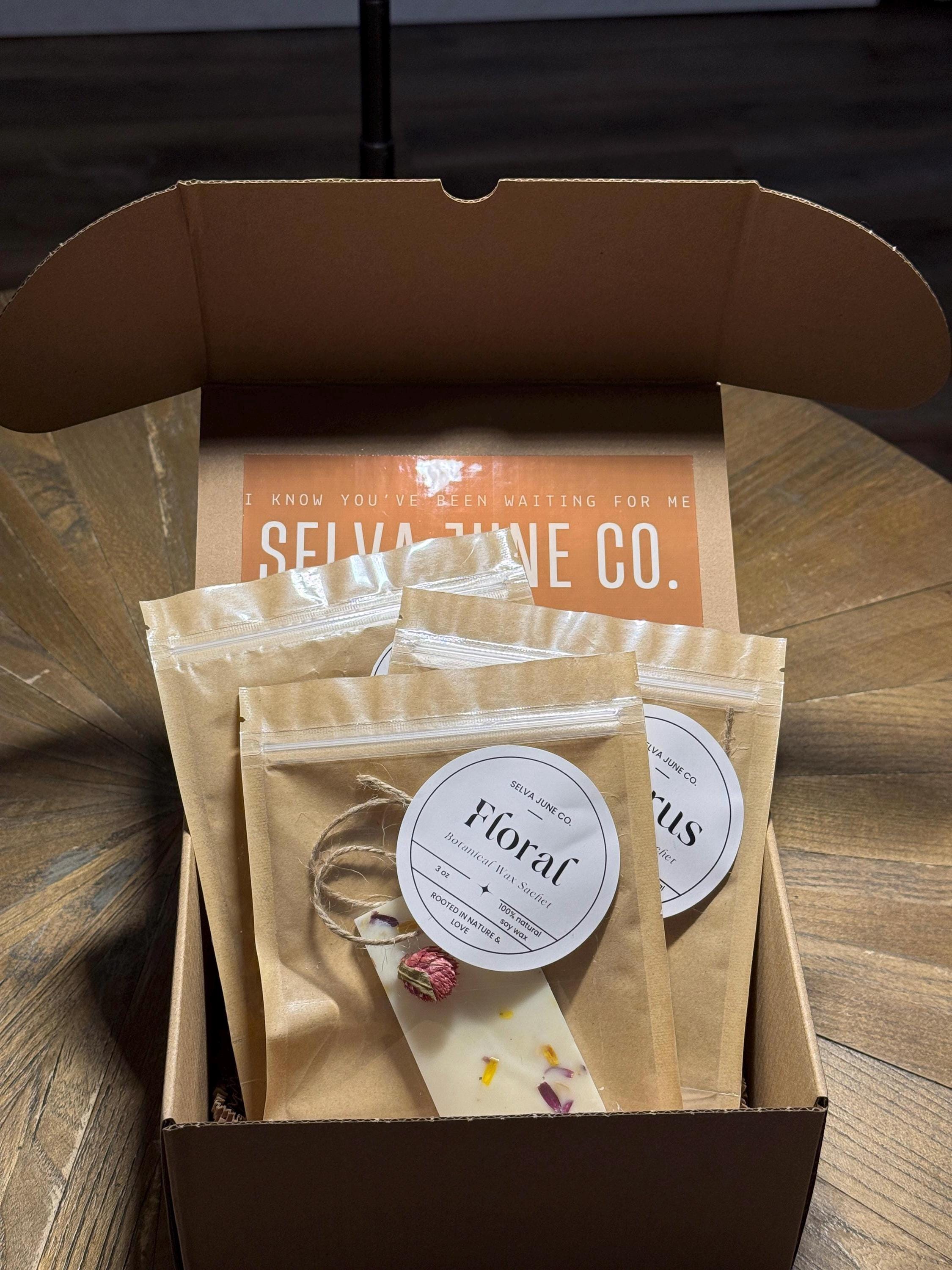 Botanical Wax Sachets - Eco-friendly Air Freshener - All Natural ...
