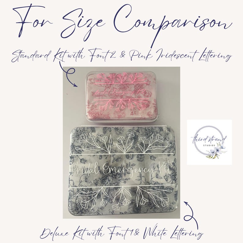 Wedding Day Essentials Kit Bridal Emergency Kit Large Organizer Filled ...