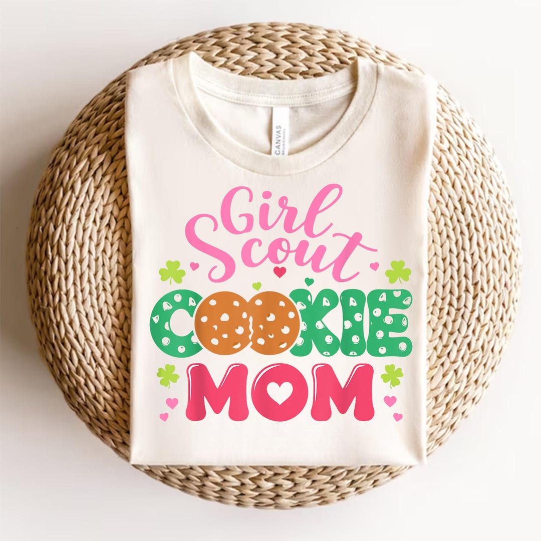 Cookie Mom Png, Scout Cookie Mom Png, Cookie Mom Shirt Design, Funny ...