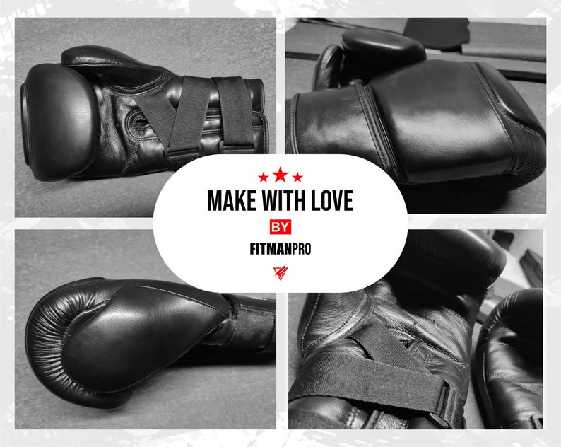Personalized Handmade Boxing Gloves Made of Genuine Leather With Custom ...