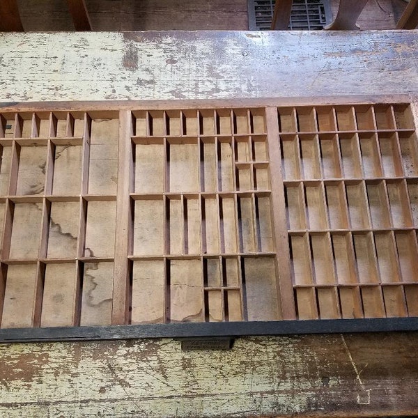 Letterpress Tray - Etsy