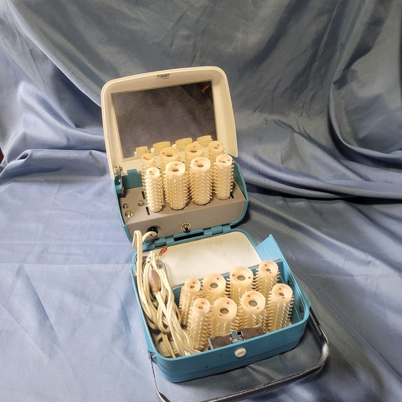 Vintage Hair Curlers - Etsy