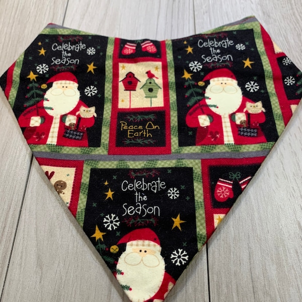 Christmas Bandana - Etsy
