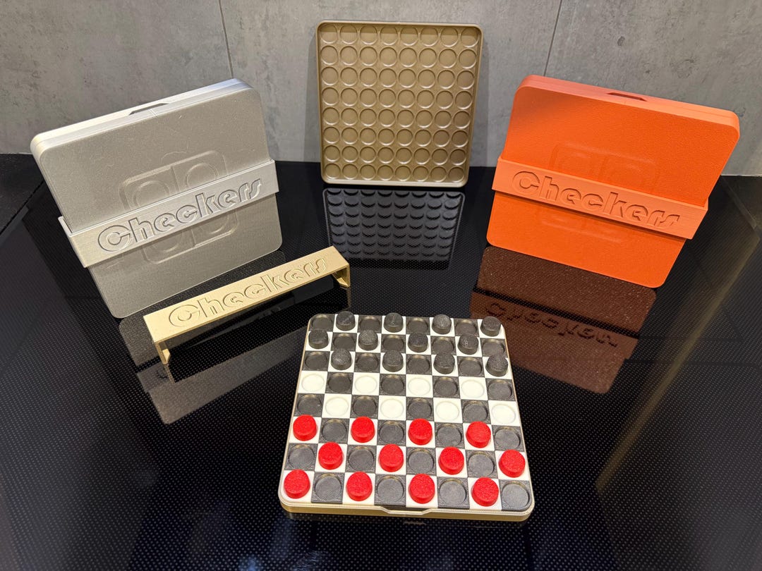 TRAVEL CHECKERS! Pick a Color - Etsy