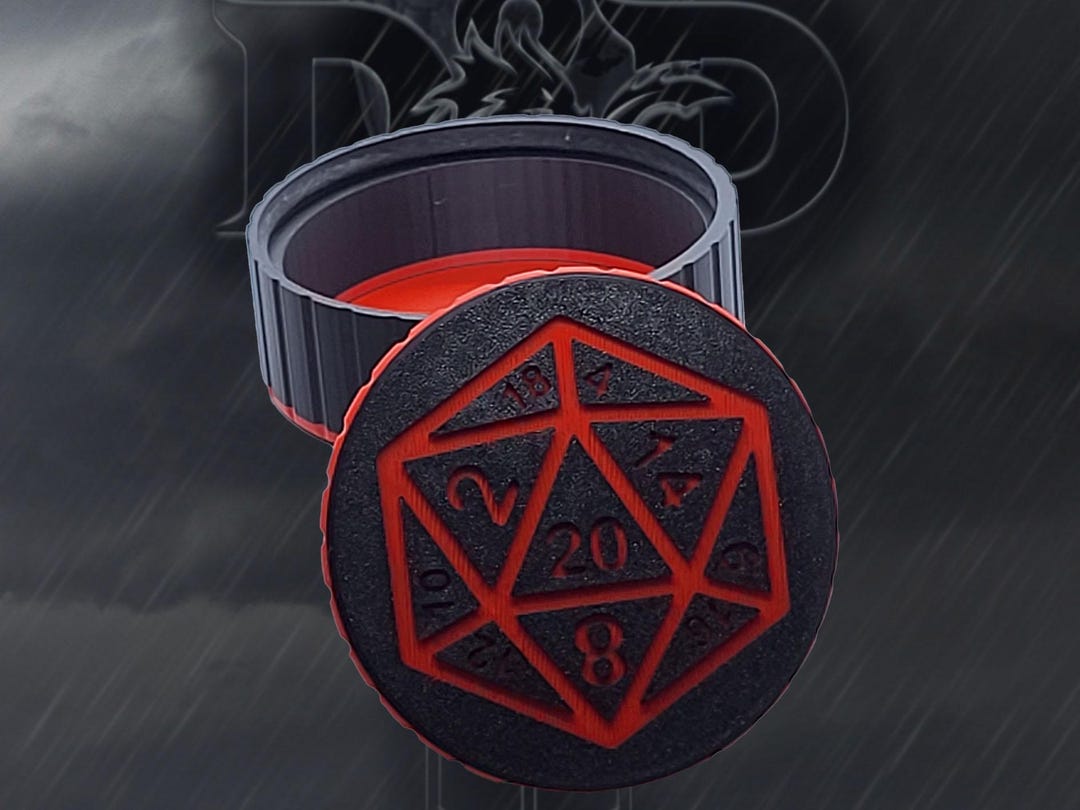 DND Dice Box W/ Screw Lid (dice Not Included) - Etsy