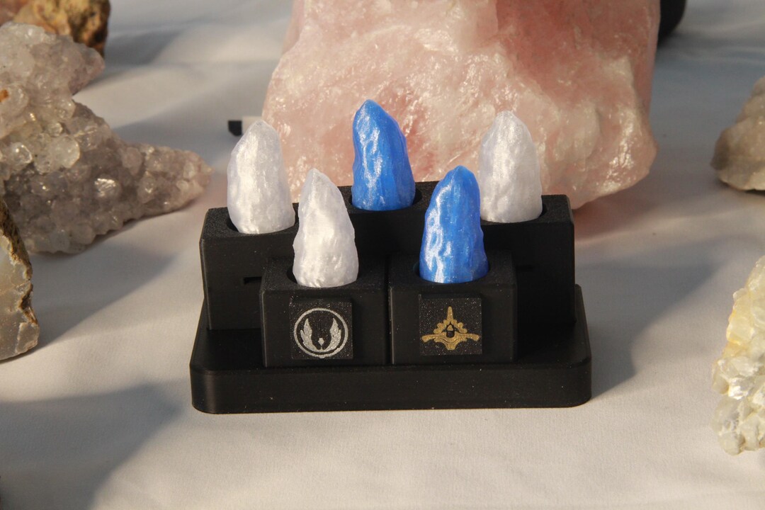 Kyber Crystal Display Stand With LED Lighting. - Etsy