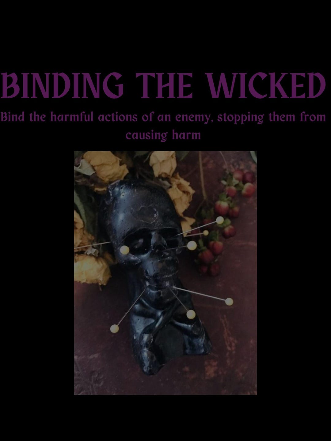 Binding the Wicked: Stop Harmful Actions - Etsy