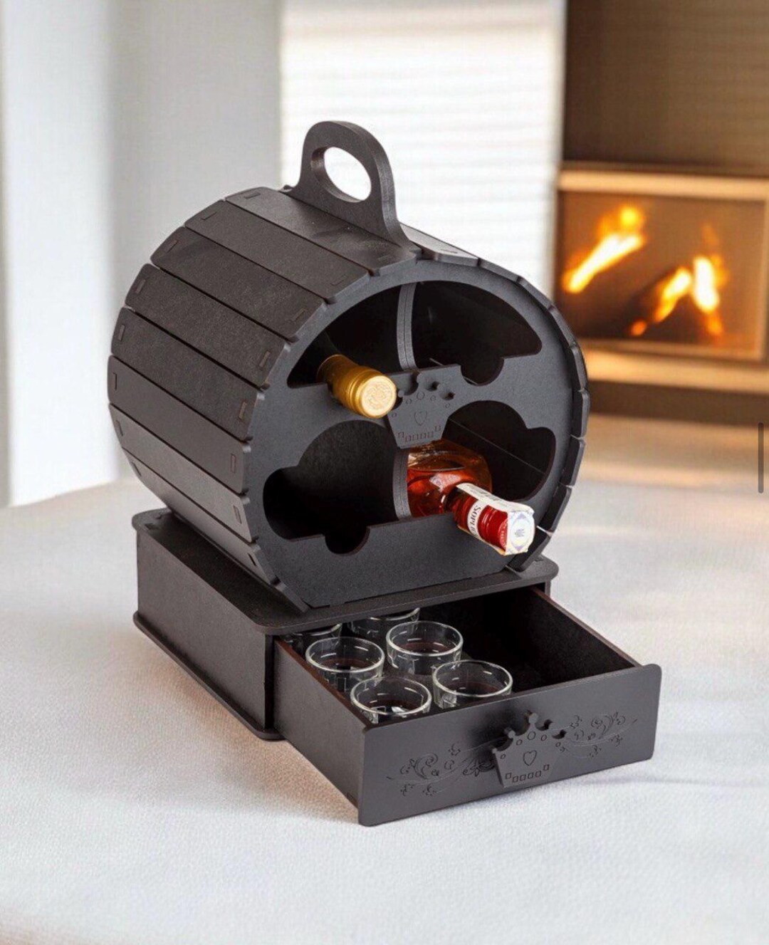 Personalized Mini Bar, Custom Fuel Bar, Home Mini Bar, Handmade Travel ...