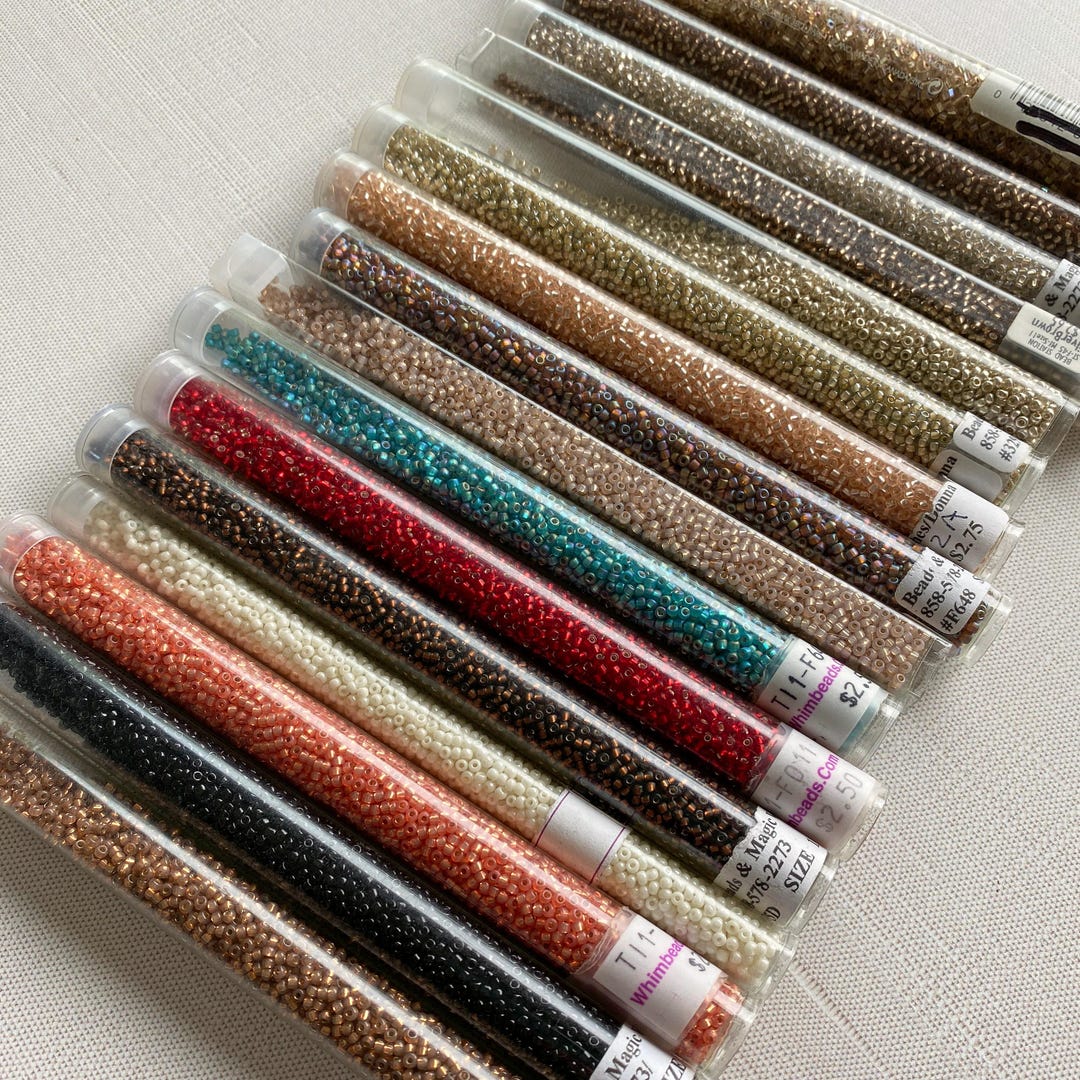 Seed Bead 11/0 Destash Lot, Desert and Southwest Colors, 16 Vials - Etsy