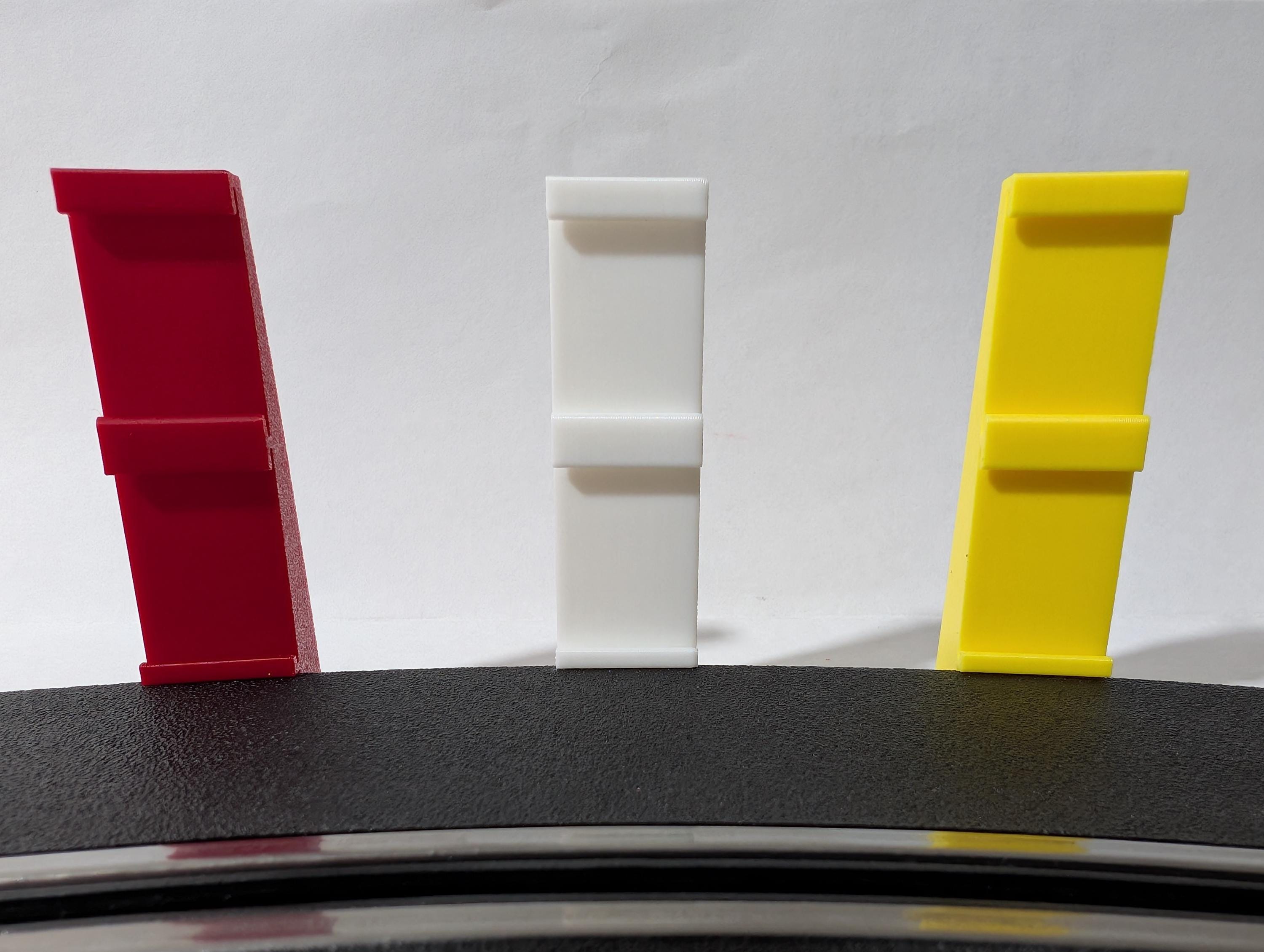 Slot Car Guardrail Support Works With Mcmastercarr UHMW Strip NOT ...