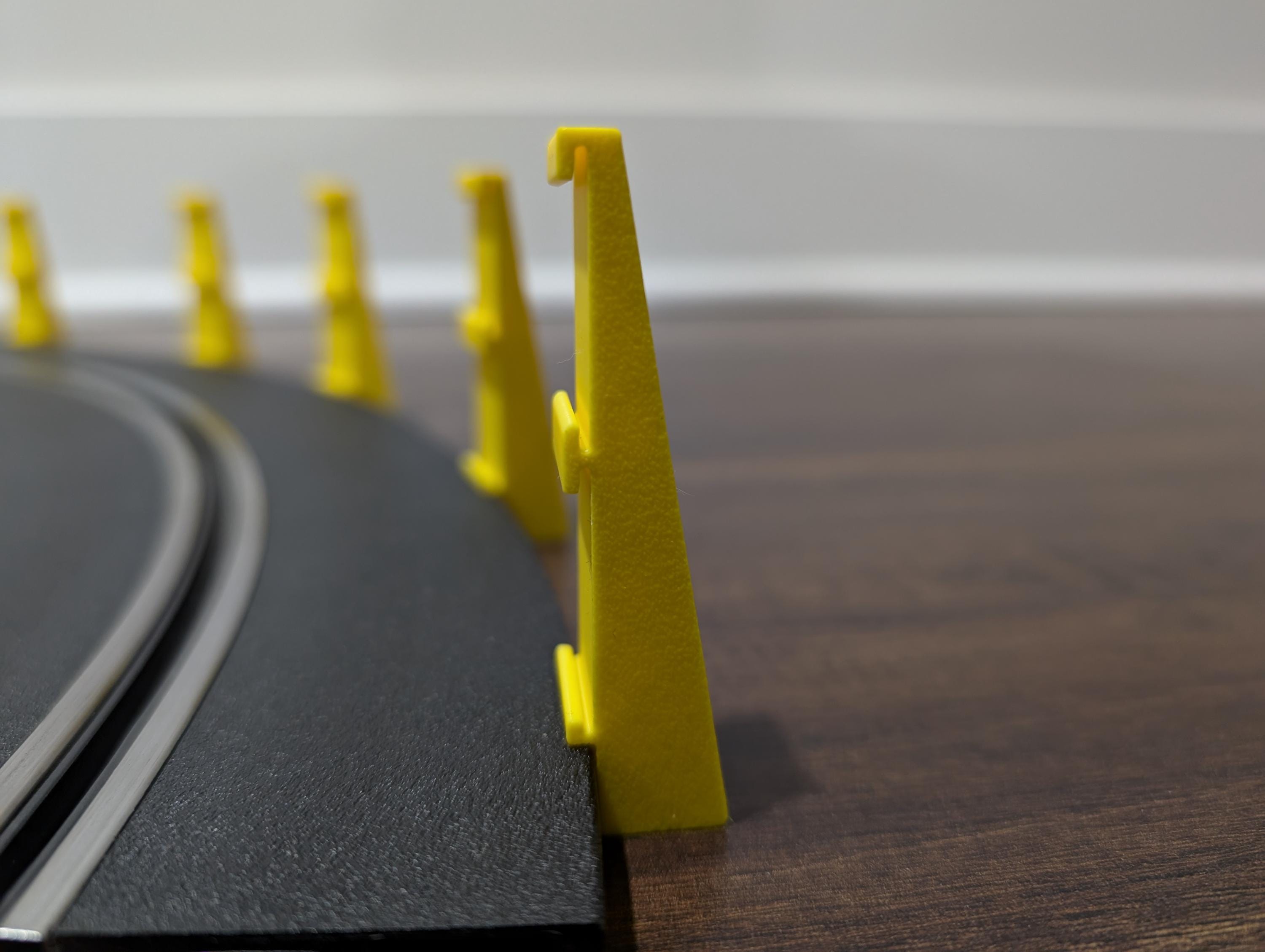 Slot Car Guardrail Support Works With Mcmastercarr UHMW Strip NOT ...