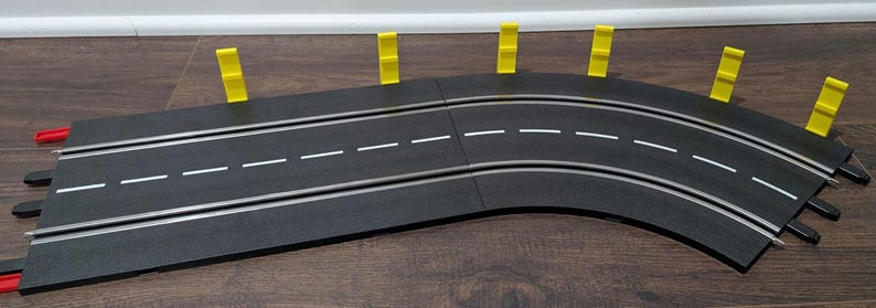 Slot Car Guardrail Support Works With Mcmastercarr UHMW Strip NOT ...