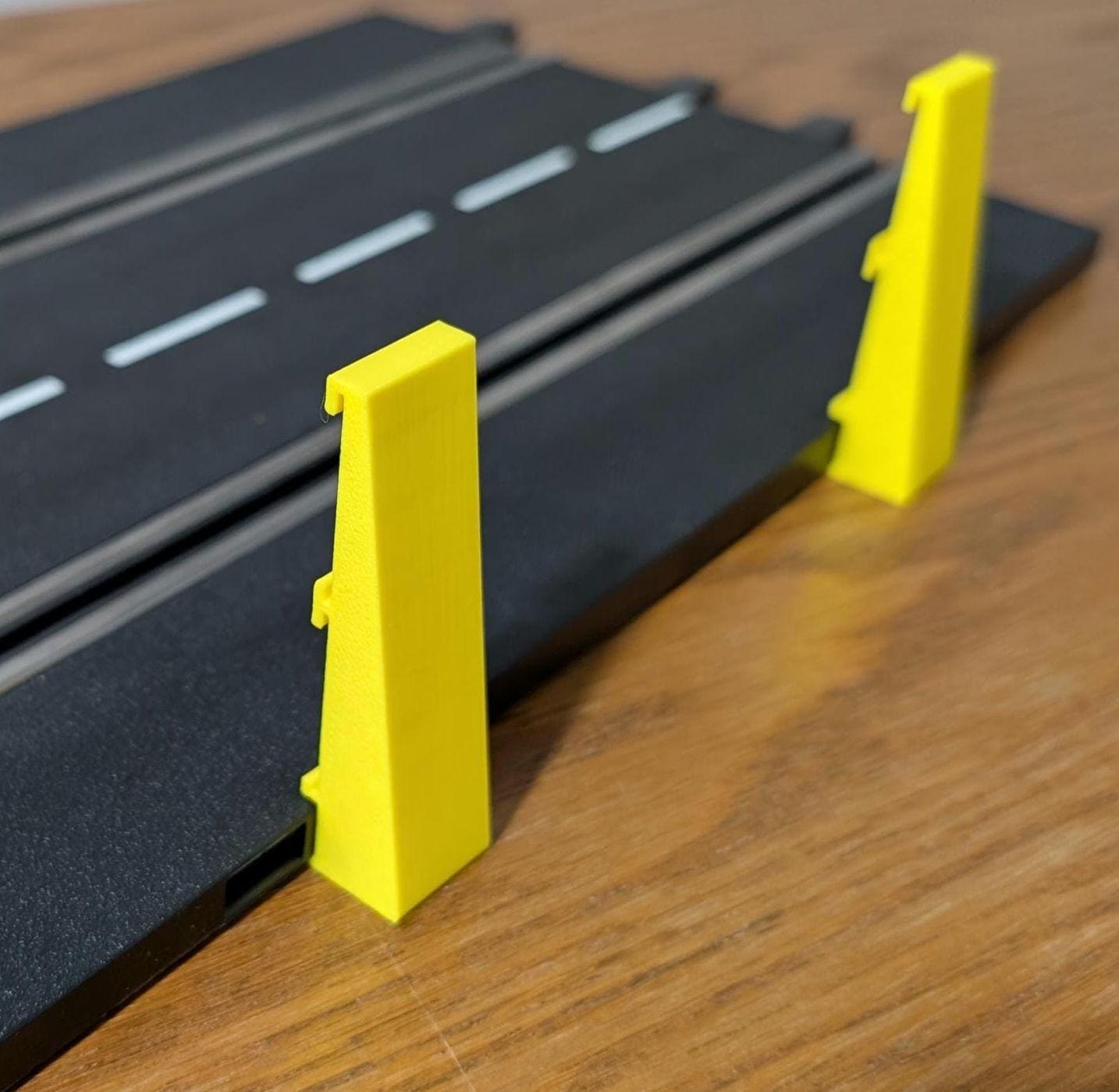 Slot Car Guardrail Support Works With Mcmastercarr UHMW Strip NOT ...