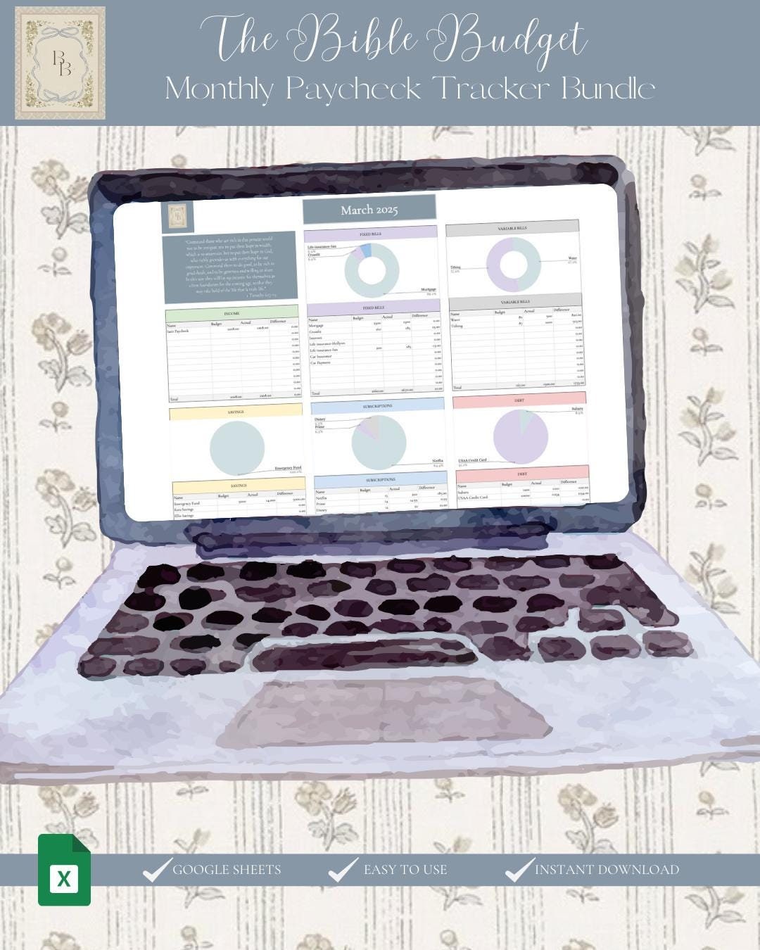The Bible Budget Bundle - Etsy