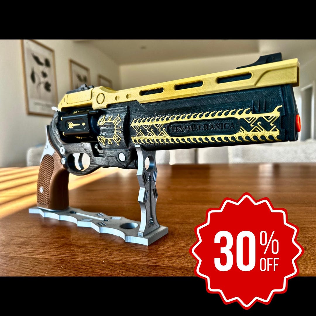Last Word Hand Cannon Prop Moving Parts Fan Art - Etsy