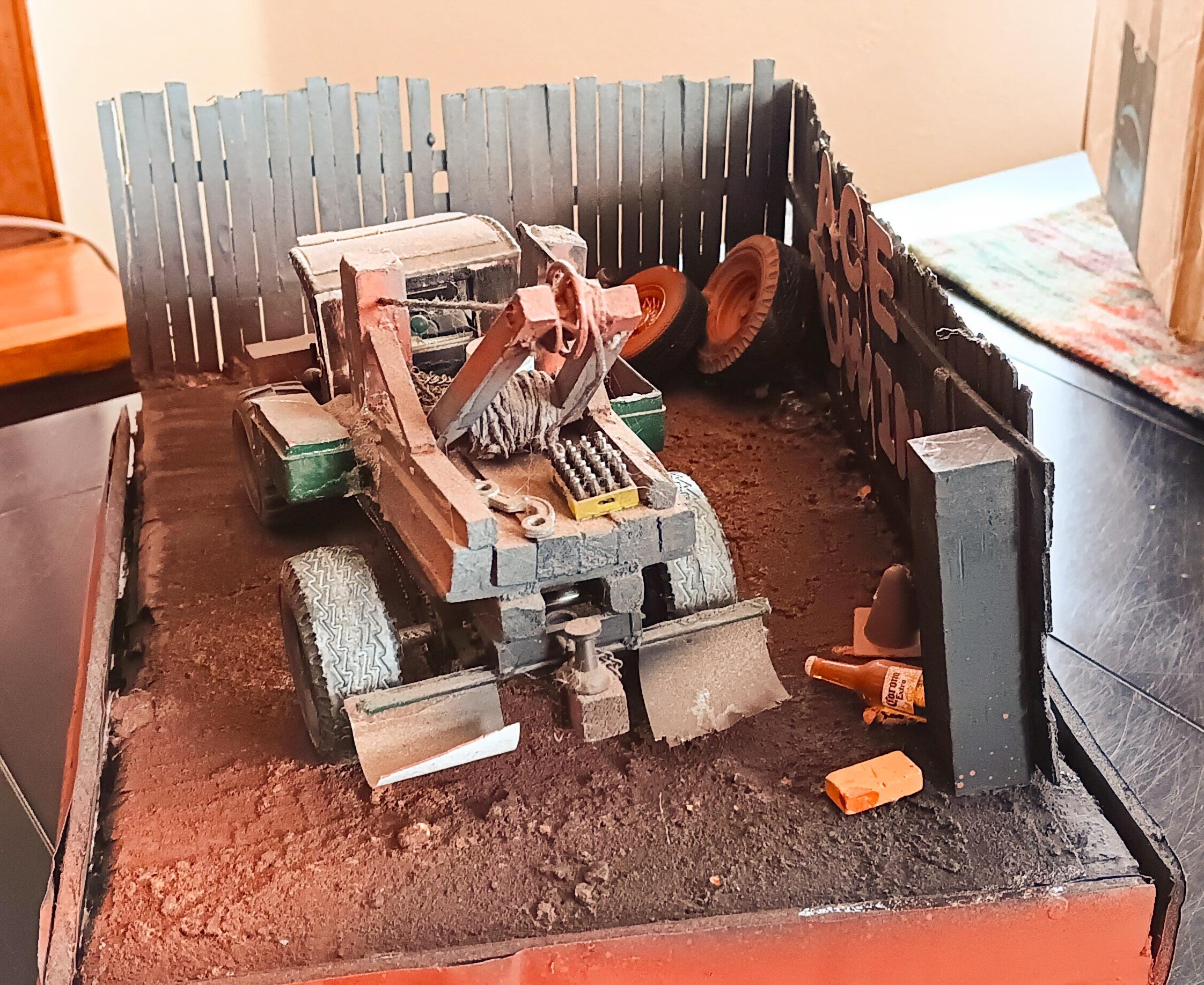 1/24 Custom Mac Tow Truck Diorama...scratchbuilt - Etsy