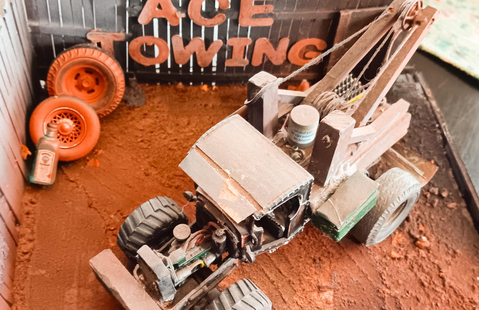 1/24 Custom Mac Tow Truck Diorama...scratchbuilt - Etsy