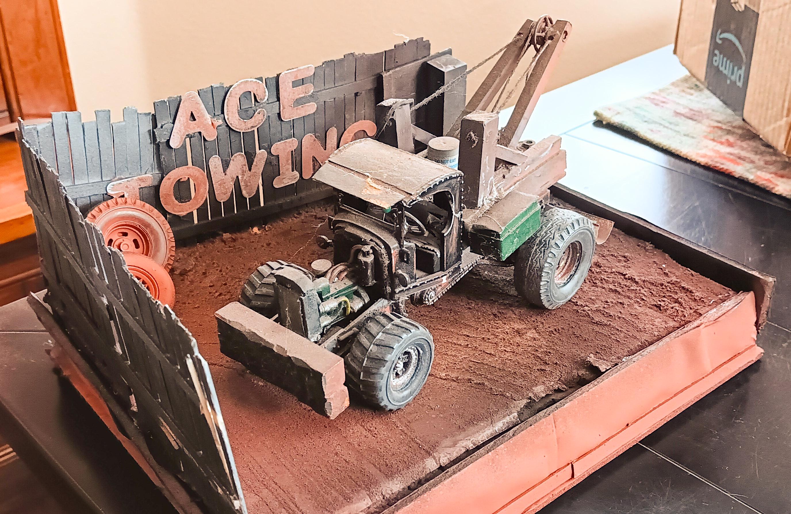 1/24 Custom Mac Tow Truck Diorama...scratchbuilt - Etsy