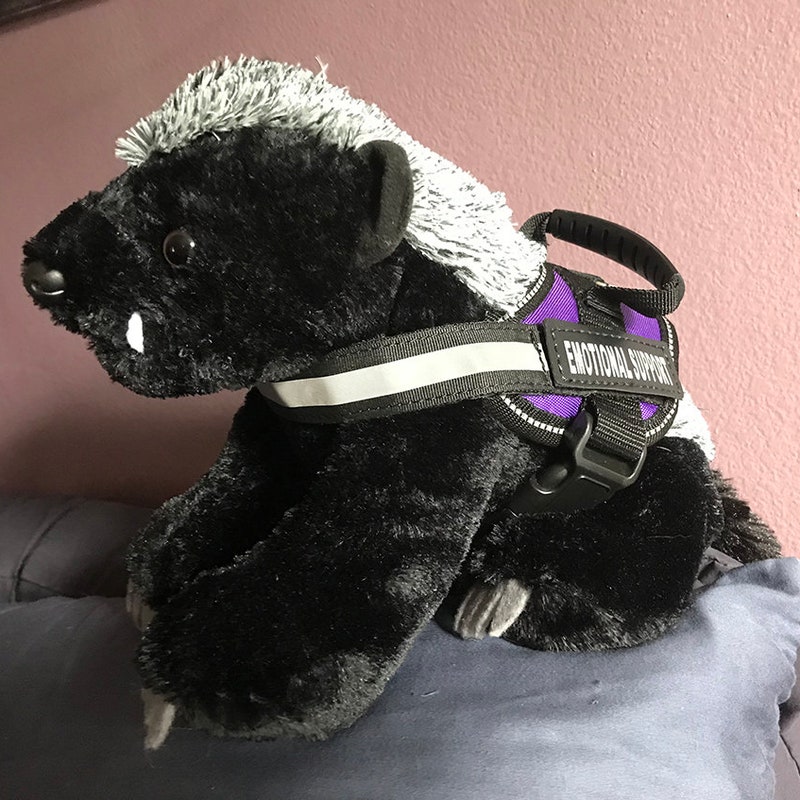 Emotional Support Harness Plush Essa - Etsy