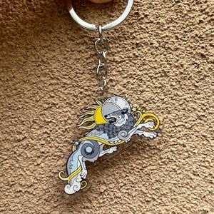 Hati Skoll Sun Moon Wolf Norse Viking Key Chains - Etsy