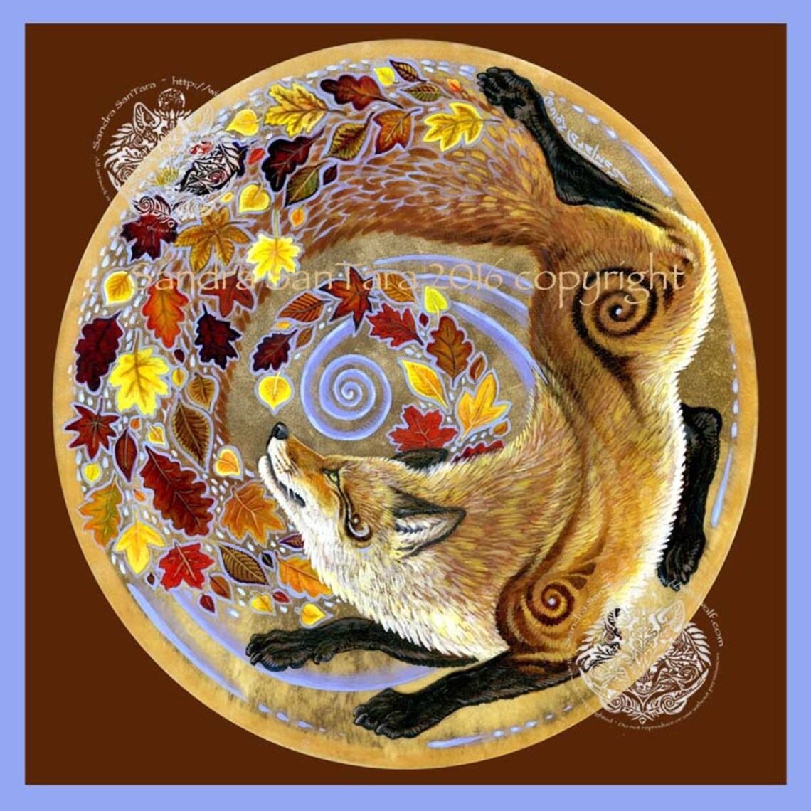 Autumn Fox Kitsune Banner | Etsy