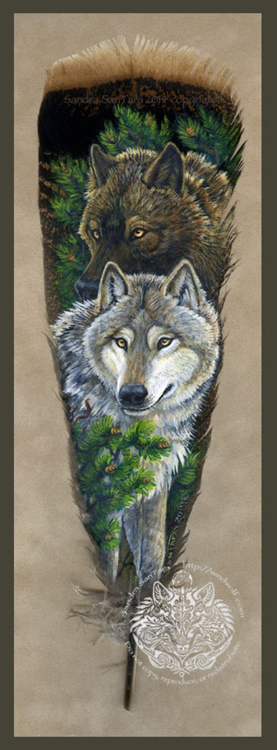 Wolf Mates Art