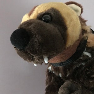 Emotional Support Wolverine Plush Stuffed Animal Personalized Gift Toy ...